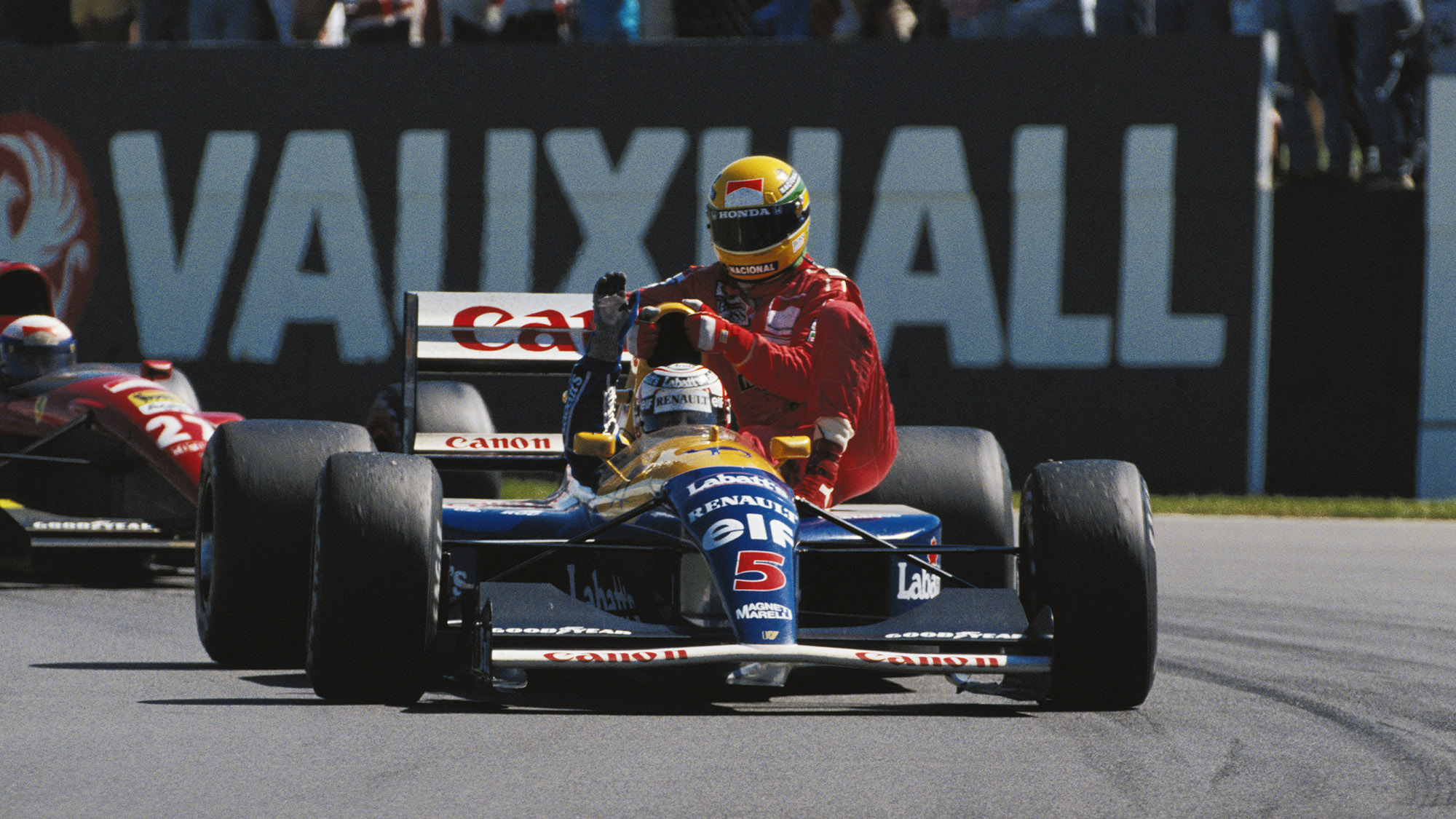 Nigel Mansell's 1991 Williams that carried Senna sells for €4m —despite ...