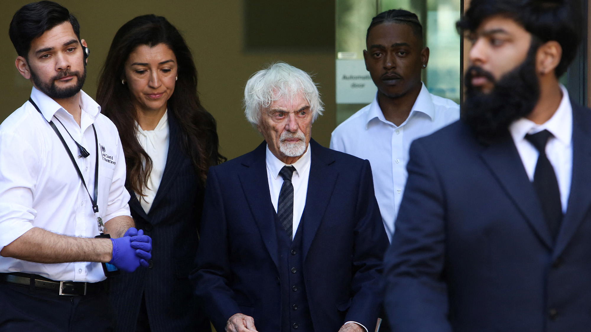 Bernie Ecclestone pleads not guilty to £400m fraud charge in court ...